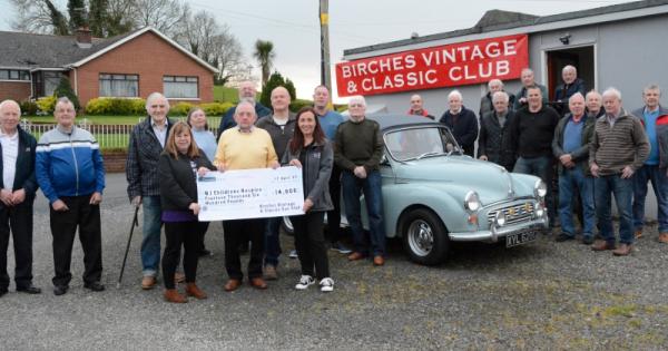 Birches club raises £14,600 for Northern Ireland Children's Hospice ...