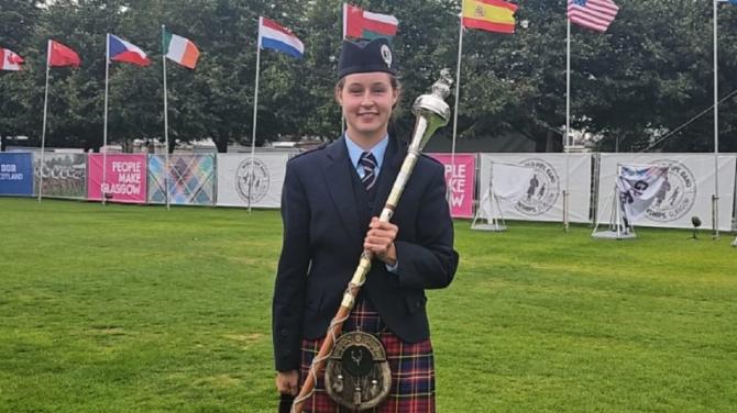 Charlotte takes title as World Champion Drum Major - Photo 1 of 1 ...