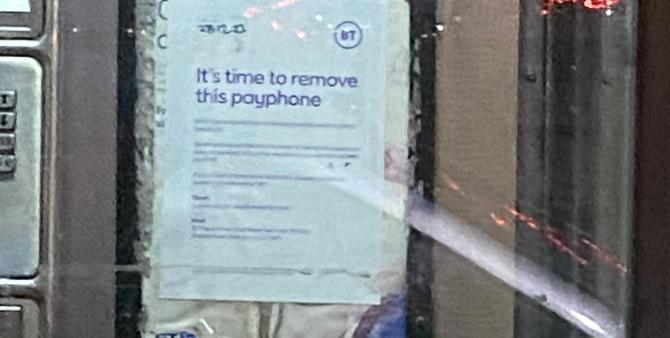 End of the line for BT phone boxes - Alpha Newspaper Group